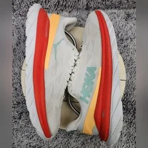 Hoka One One | Shoes | Hoka One One Mach 4 Running Shoes White Flame ...